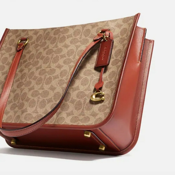 Coach | Bags | Coach Tyler Carryall In Signature Canvas | Poshmark